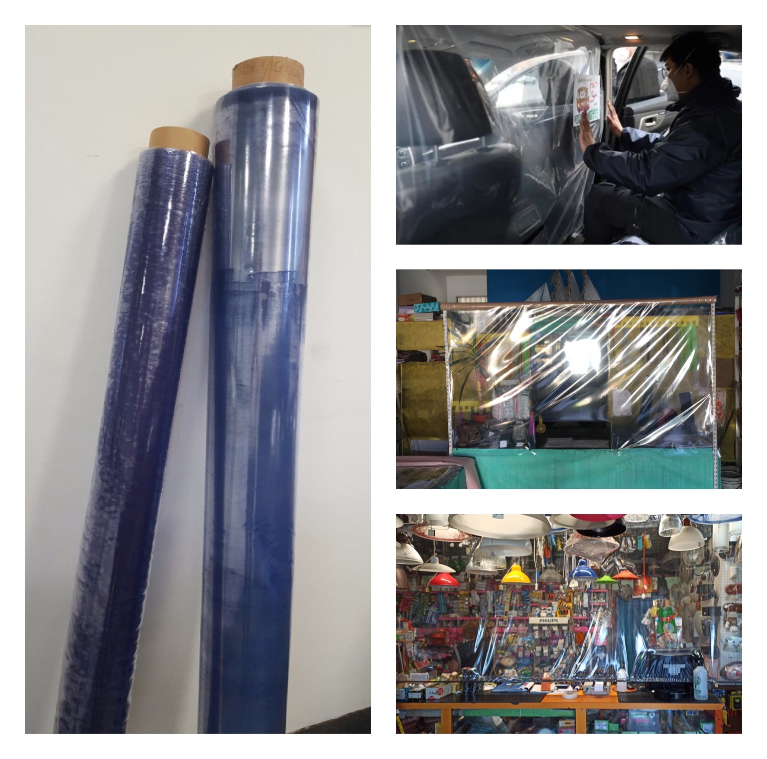 Rollos Cristal PVC - Mei Distribuidora